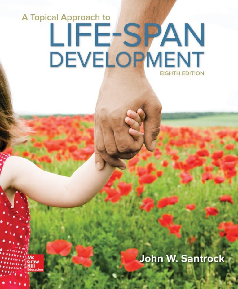 A Topical Approach to Life-Span Development 8th Edition (Online Access ...
