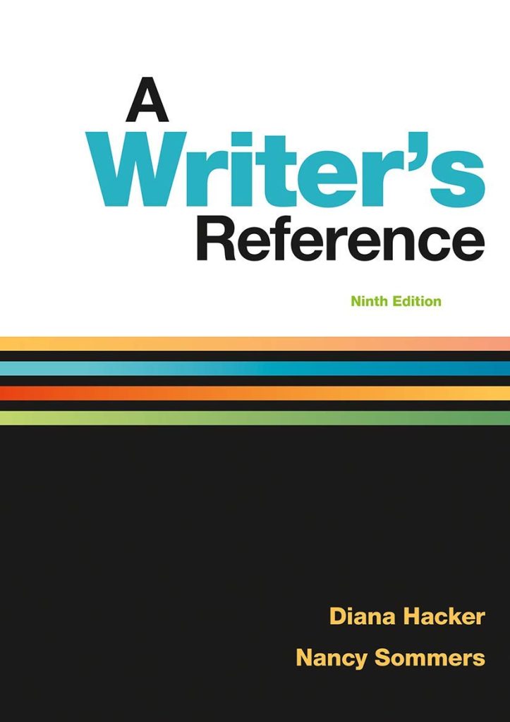 A Writer's Reference 9th Edition (Online Access) - Uni Textbook