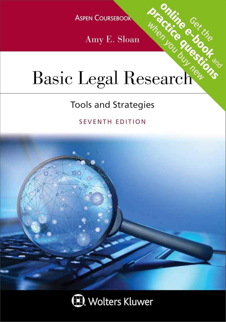 Basic Legal Research Tools and Strategies 7th Edition (Online Access ...