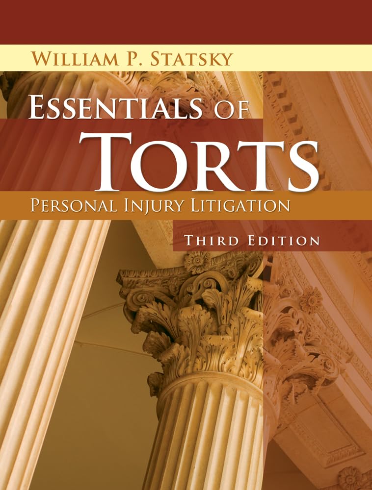 Essentials of Torts 3rd Edition (Online Access) - Uni Textbook