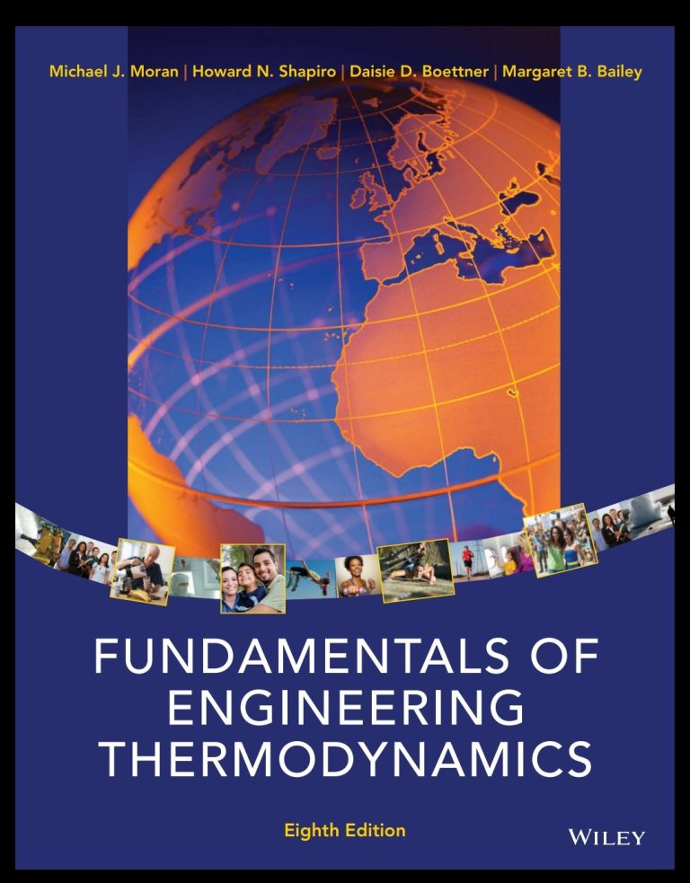Fundamentals of Engineering Thermodynamics 8th Edition (Online Access ...