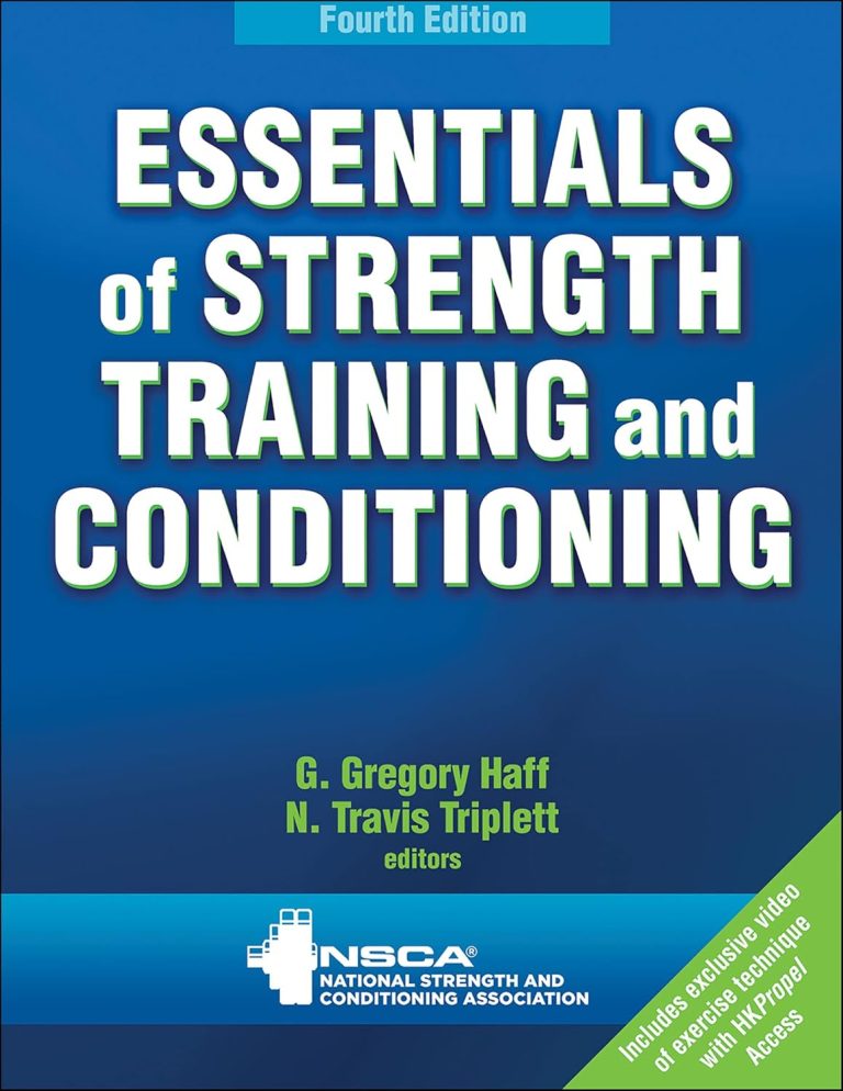 Essentials of Strength Training and Conditioning 4th Edition (Online ...