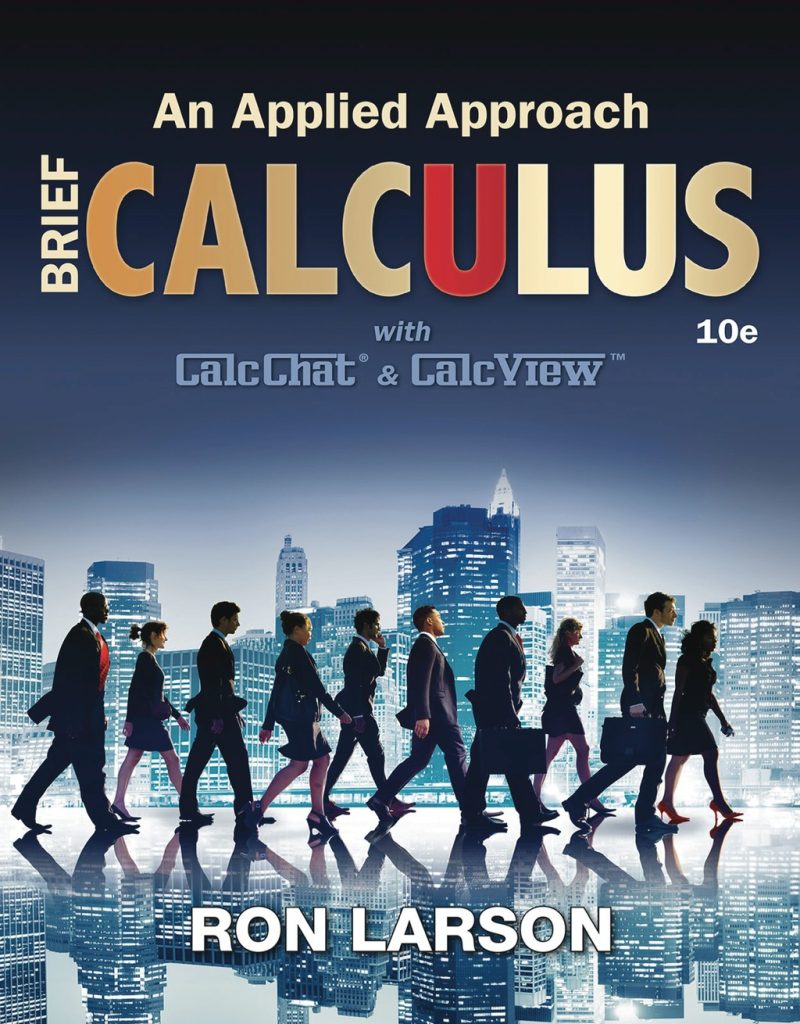 Calculus: An Applied Approach, Brief 10th Edition (Online Access) - Uni Textbook