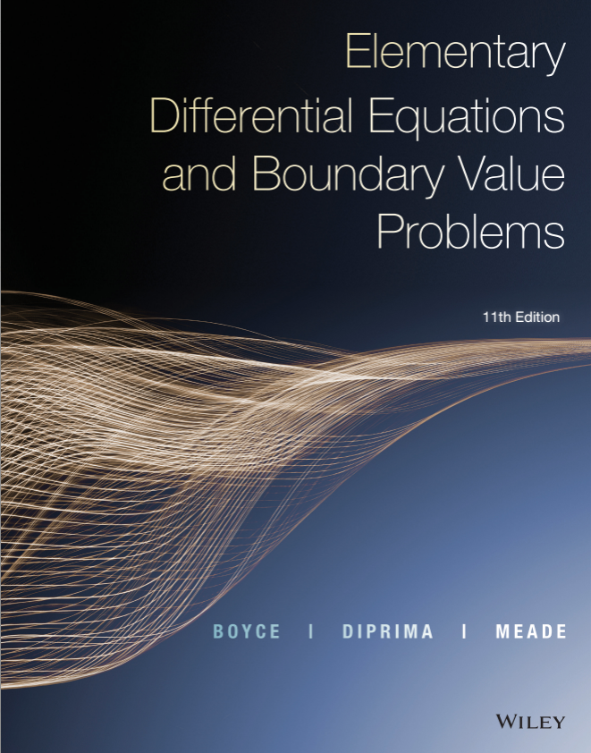 Elementary Differential Equations and Boundary Value Problems 11th ...
