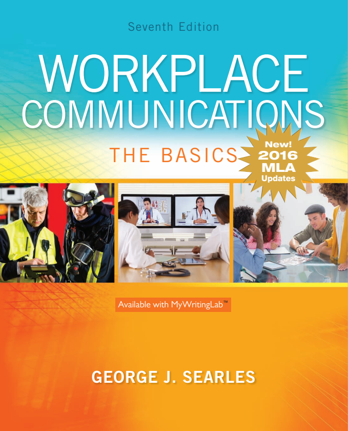 Workplace Communications: The Basics 7th Edition (Online Access) - Uni ...